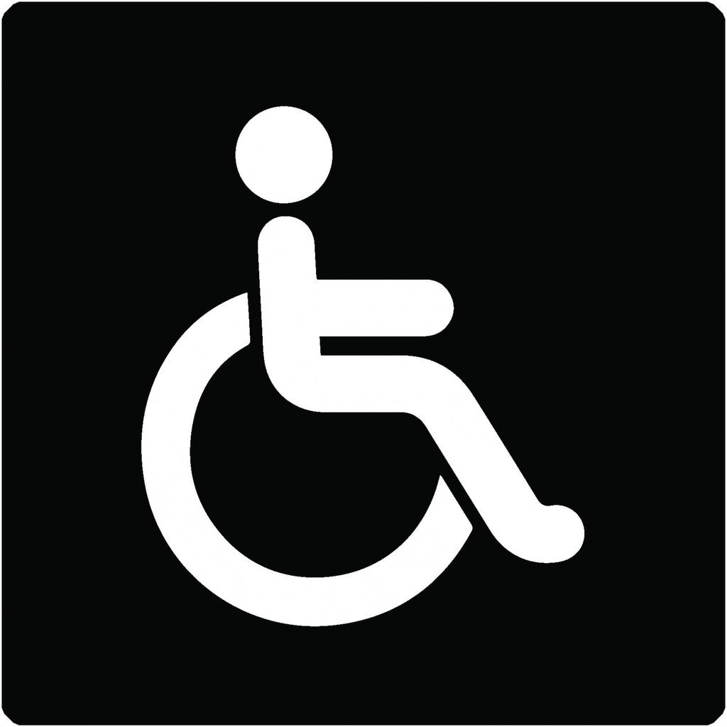 Handicap skilt | Alu skybond skilt – RM Kirkeartikler
